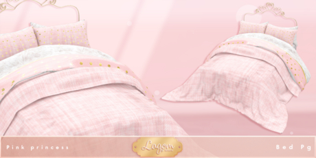 Second Life Marketplace - Lagom - Pink princess [Bed PG]